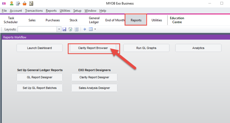 Exo Tip: Clarity Report Browser – Focus Technology